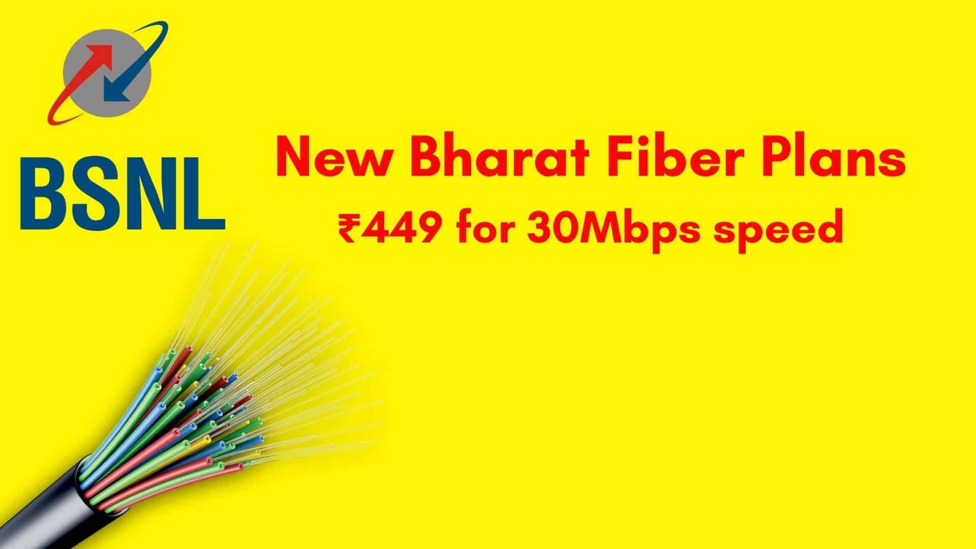 BSNL To Introduce New Low-Cost Bharat Fiber Plans | IGadgetsworld