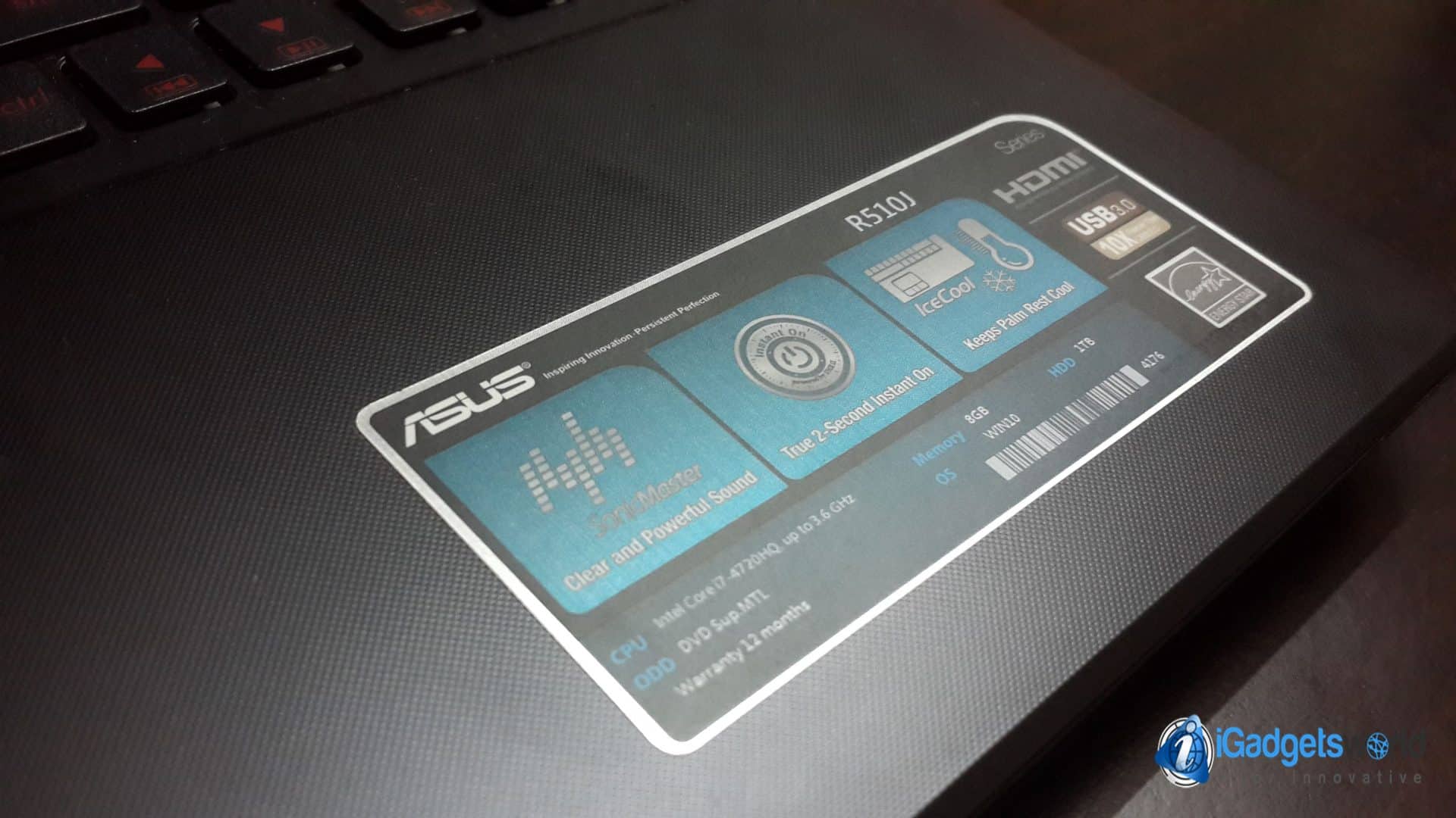 Asus R510J Review: A Slim Gaming Notebook Within The Budget ...